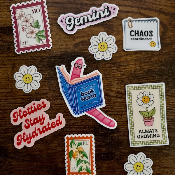 Texas Bluebonnet Stamp Sticker - Etsy