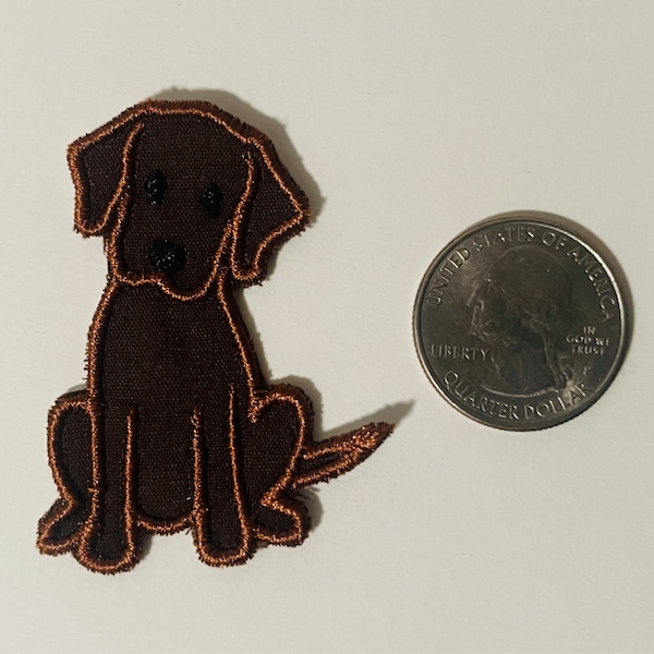 2" Labrador Puppy Patch, Any Color! Custom Made! AP33 - Etsy