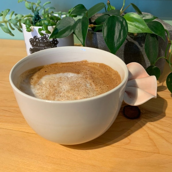 Small Multifunctional Porcelain Bowl for Coffee or Tea - Etsy