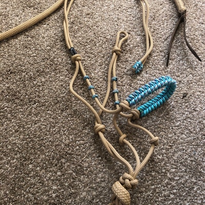 Custom Rope Halter With Matching 10' Lead Rope - Etsy