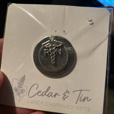 RN Nursing Pin for Pinning Ceremony RN Pins Gift for Nurse Graduate ...