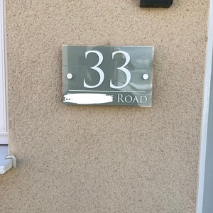 Traditional House Number Signs & Address Plaques in Sage Green - Etsy
