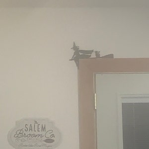 Halloween Door Corner Sign Witch Halloween Decor Halloween - Etsy