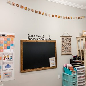 Home Sweet Homeschool Homeschool Room Decor Homeschool - Etsy