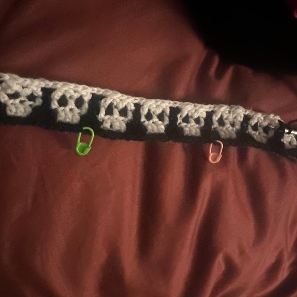 Mini Skulls Mosaic Crochet Full Pattern by Sixel Design - Etsy