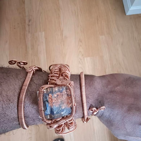 Amethyst Hand-adornment - Etsy