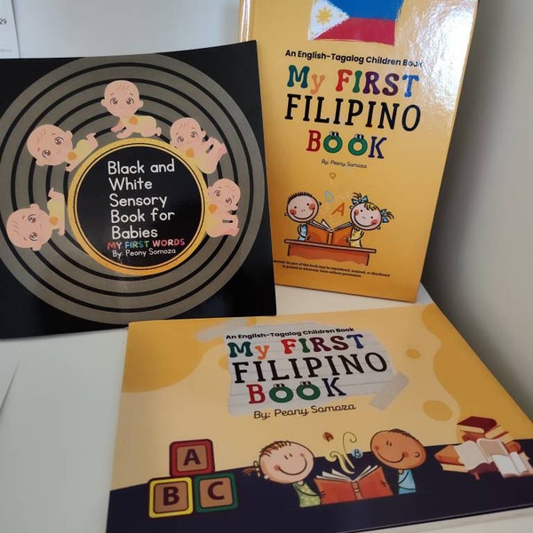 ABAKADA First Tagalog Book Filipino Children Book Filipino-english Kids ...