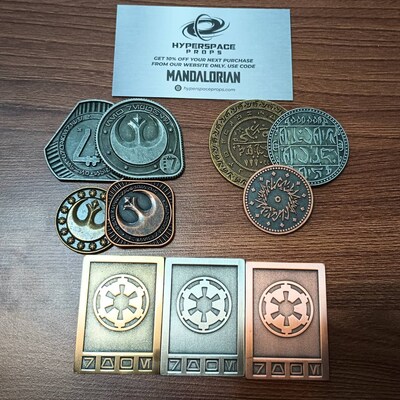 Imperial Credit Set 9x Star Wars Empire Credits - Etsy