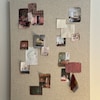 35 X 47 Modern Linen Designer Pinboard Mood Board Modern Grey Bulletin ...