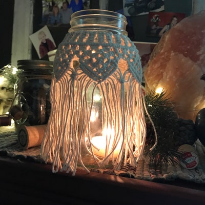 Video Tutorial Large Macrame Jar Pattern - Etsy Canada