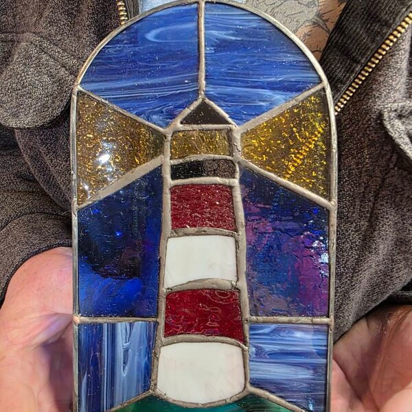 Stained Glass PATTERN - Island Life - DIGITAL Download - Beach Lover ...