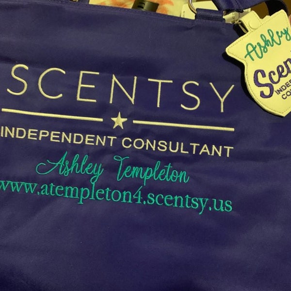 Authorized Scentsy Vendor Scentsy Embroidered Oversized Metro Tote ...