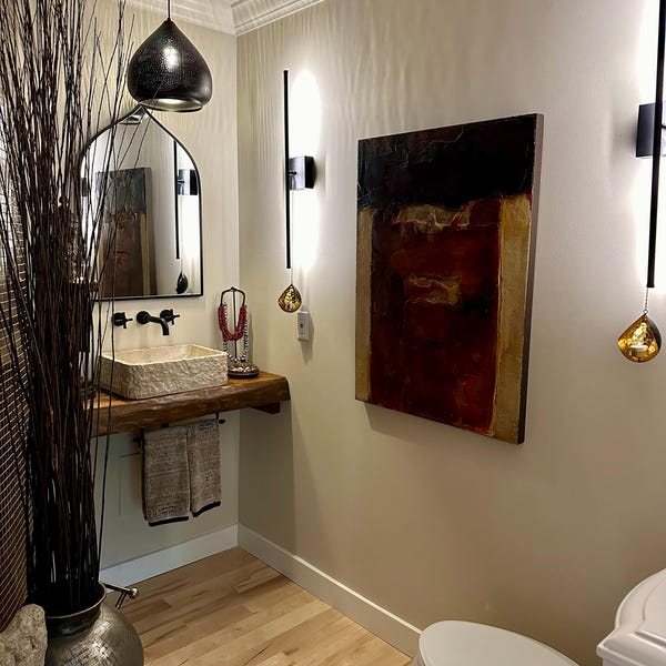 Pill Shaped Mirror Vertical Oval Mirror Minimalist Wall Mirror Capsule ...