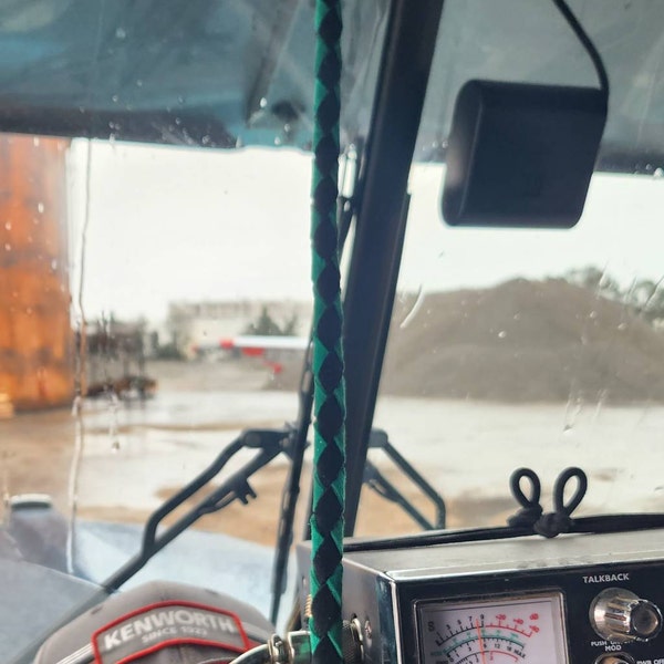 Air Horn Pull Cord, Perebilt and Kenworth Trucks/ Genuine Black Leather ...