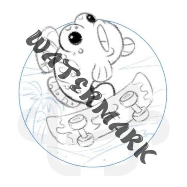 Custom Cute Mascot Logo Design, Custom Character Branding for Small ...