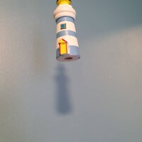 Wooden Rainbow Bead Light Pull - Etsy UK