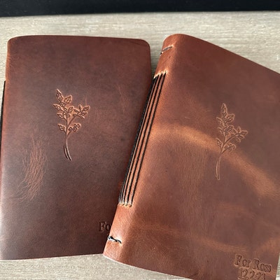 Lined Journal Leather Journal Lined Paper Leather Notebook - Etsy