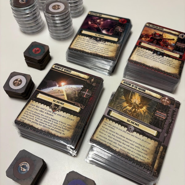 TI4 Codex 3; Twilight Imperium Vigil: Tokens for the Council Keleres - Etsy