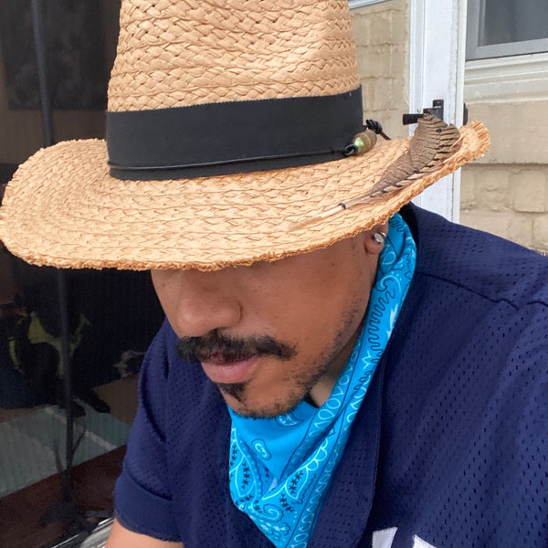 Grey Fedora Hat, Navajo Concha, Felt Hat, One Size Fits All, Mens and ...