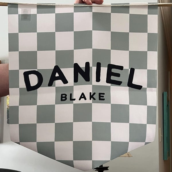 Custom Colorful Name Banner | Custom Pennant | Personalized Name Wall ...