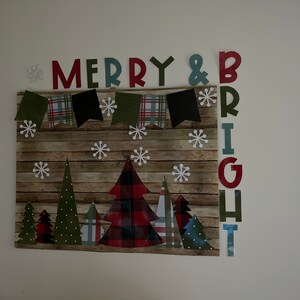 O Christmas Tree Christmas Bulletin Board Kit - Etsy Canada