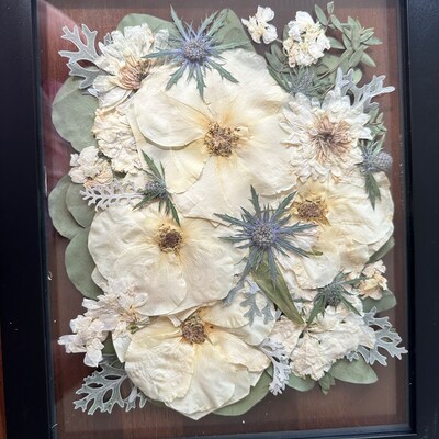 Resin Block Keepsake Flower Preservation Deposit Only Wedding and ...