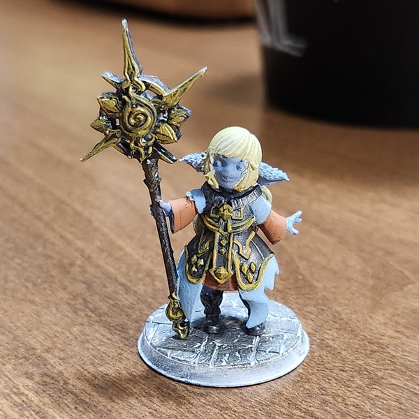 Shanty the Halfling Summoner • RN Estudio • 3D Resin Printed 28-32mm ...
