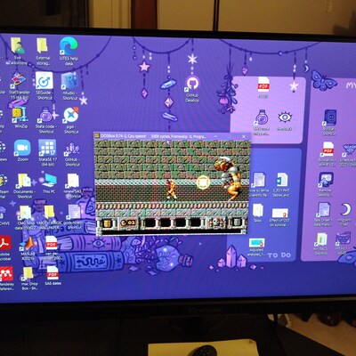 Moth Magic Computer Desktop Theme Background Wallpaper - Etsy