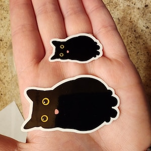 Black Cat Meme Sticker Black Cat Jumping Sticker Jumping Cat - Etsy Canada