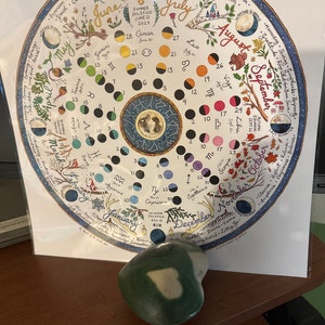 Wheel of the Year Pagan Witches' Calendar of Sabbats & Seasonal ...