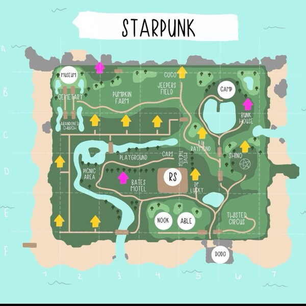 AC Custom Map Design - Etsy