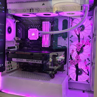 Sakura Cherry Blossom Branch Collection Tricolor Gaming - Etsy