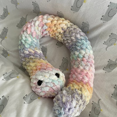 Pastel Rainbow Snake - Etsy