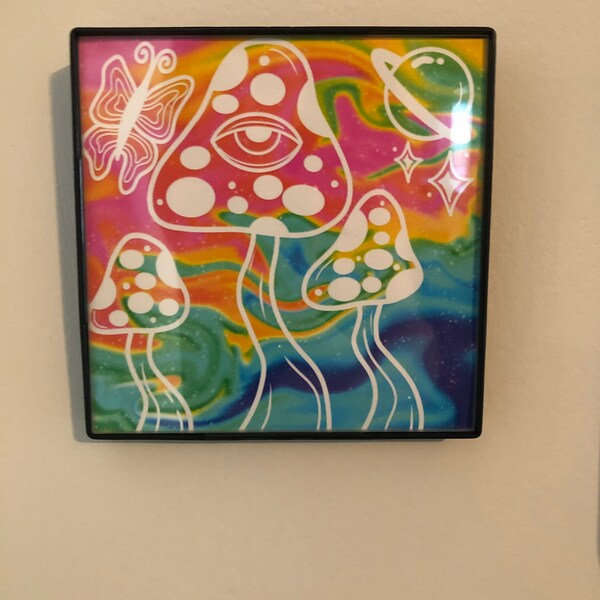 Trippy Square Prints - Etsy