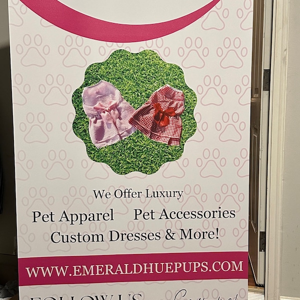 Boutique Business Banner, Boutique Sign, Retractable Banner, Fashion ...