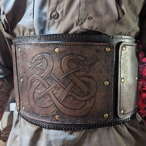 Leather Baldric Pattern / Viking Artwork / Digital Download PDF SVG ...