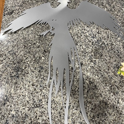 Metal Phoenix, Metal Phoenix Wall Art, Phoenix Art, Phoenix Decor ...