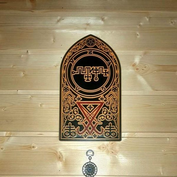Being Pagan Wall Hanging Tree of Life and Pentacle Design Beautiful ...