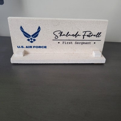 Funny Desk Name Plate for Men, Custom Desk Sign for Office With ...