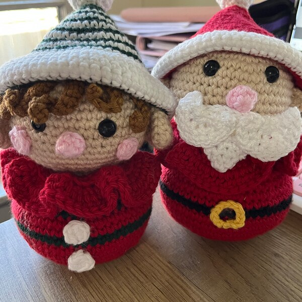 Handmade Red Hair Anna Crochet Doll Finished Frozen Amigurumi Gift for ...