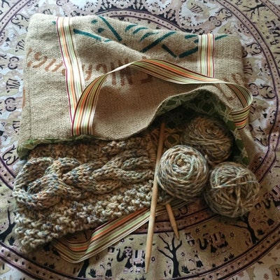 Coffee Hessian Bag/hessian Tote/upcycled Recycled Coffee - Etsy UK