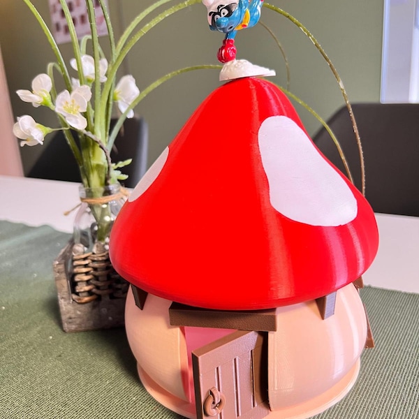 Smurf House 3D Printed - Etsy