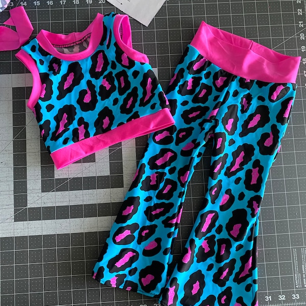 Baby Flare Pant Sewing Pattern, Baby Flared Pants Pattern, Flared Pants ...