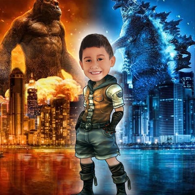 Dinosaur Explorer Theme get Own Superhero Portrait From Your Photo ...
