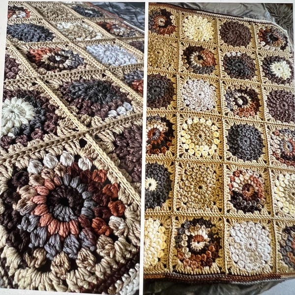 PATTERN | Astrid Granny Cowl Pattern | Crochet Granny Square Neck ...