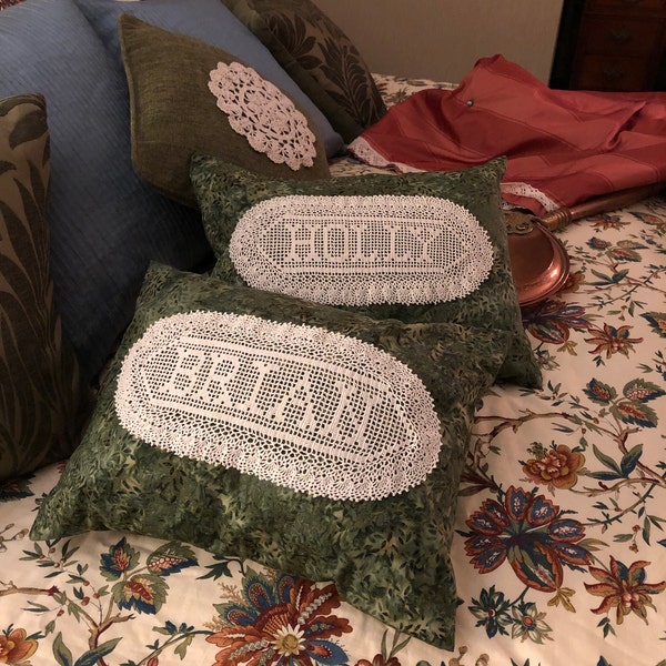 Custom Name/word Doilies - Etsy