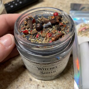Witches Shield Candle Anita Apothecary, Ritual Oil, Witch Protection ...