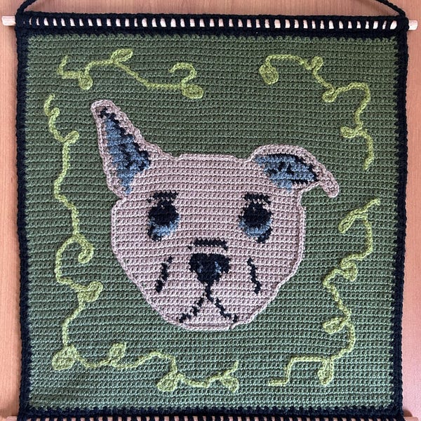 Noface Crochet Tapestry DIGITAL PATTERN Pdf / Studio Ghibli / Spirited ...