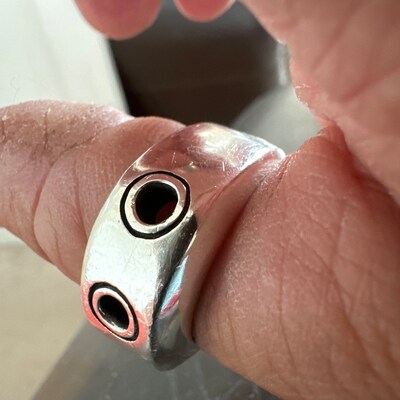 Misfits, Skeleton Ring, Skull Ring,sterling Silver, Steampunk,gothic ...