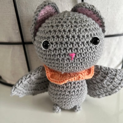 The Little Bat Crochet Pattern Crochet Bat Bat Amigurumi - Etsy